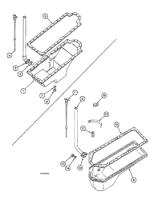 China 3055987R3 OIL PAN GASKET SET,1.5mm Thk for sale