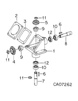 China 485306R1 OIL SEAL Case parts 955, 800, 900, 950, 50 for sale