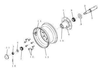 China 51200154 OIL SEAL Case parts PTX600, 600, 1200 for sale
