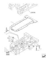 China 4894295 OIL PAN GASKET SET Case parts FARMALL 120A, F4DFE4131 B008, MAXXUM 120, F4DFE4132 B005, F4DFE4132 B006, F4DFE4133 B007, F4DFE4133 B008, FARMALL 125A, F4DFE4134 B006, MAXXUM 100, F4DFE413A A003, F4DFE413B A002, MAXXUM 110, F4DFE413... for sale