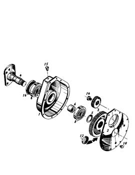 China 00100598 OIL SEAL Case parts 7000, 7700 for sale