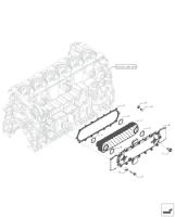 China 5801389774 OIL COOLER Case parts F2CFP613A H001, F2CFP614E H003, F2CFP614A H001, F2CFP614C H003 for sale