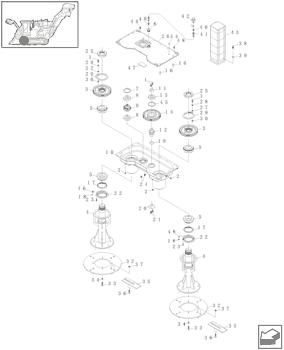 China 00100826 OIL SEAL Case parts A8000, A4000, A8800 for sale