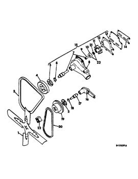China 403617R1 V-BELT,0.50