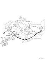China 700708531 V-BELT,896.60 mm L Case parts 8840 for sale