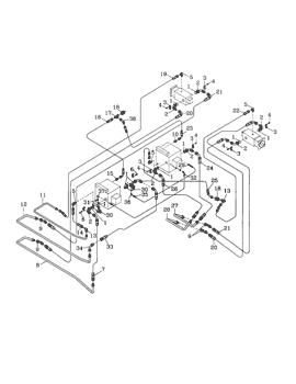 China 00400068 HYD CONNECTOR Case parts 7000, AUSTOFT, 7700, A4000, A7000, A7700, A8000, A8800 for sale