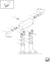 China 84025131 HYD CONNECTOR Case parts 4408-30, 2606XR, 4408-36, 2608XF, 4408-38, 2608XR, 4406-38, 4406-36, 2612XR, 4406-30, 4412-30, RBX341 for sale