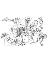 China 00400177 HYD CONNECTOR Case parts 7000, 7700, A4000 for sale