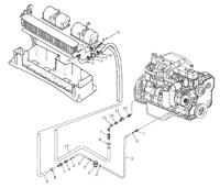 China 00400118 HYD CONNECTOR Case parts AUSTOFT for sale