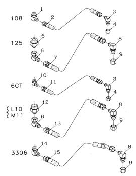 China 00400145 HYD CONNECTOR Case parts A7700, 7700, AUSTOFT, 7000, A8000, A8800, A4000, A7000 for sale