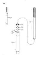 China 1272703C93 CYLINDER,31.67mm Rod, 238.25mm Stroke Case parts 1020, 1010 for sale