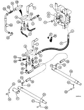 China 251807A2 CYLINDER Case parts 2388, 2144, 2166, 2188, 2344, 2366 for sale