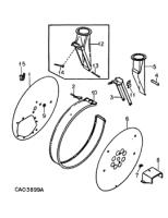 China 483361R92 CYLINDER END CAP Case parts 56, 48, 600 for sale