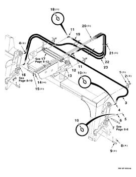China 700706828 CYLINDER Case parts 8315, 8360, 8312, 8380, 8370 for sale