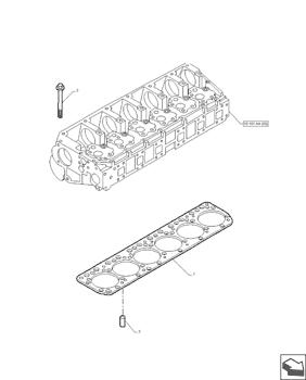 China 504385500 CYLINDER HEAD GASKET Case parts F2CE9684C E017, F2CFE613A B006, F2CE9684C E020, F2CFE613A B007, F2CE9684C E025, F2CFE613A B042, F2CFE613A B046, F2CFE613A E016, 635, F2CFE613B B003, F2CFE613C A010, F2CE9684E E017, F2CFE613C A011, F2C... for sale