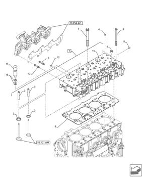 China 5801753236 CYLINDER HEAD GASKET,0.8mm Thk Case parts F5BFL413A B007, 580SN, 580N, F5BFL413A B009, 580N EP, 580SN WT, F5BFL413A C001, F5BFL413E B002, F5GFL413A B006, F5GFL413A B007, F5GFL413A B013, 590SN, F5GFL413A B019, F5GFL413A B021 for sale