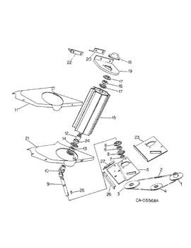 China 49115D CYLINDER END CAP for sale