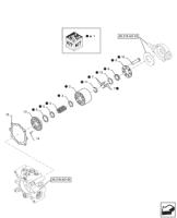 China 100706A1 CYLINDER BLOCK Case parts SV185, 1838, SR130, SR150, SR160, SR175, 1825B, 360, 460, 560, 660, MAXI-SNEAKER for sale
