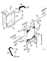 China 194951A1 RADIATOR Case parts 2366, 2388, 2188 for sale