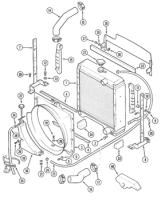 China 104753A1 RADIATOR Case parts 5140, 5150, 5220, 5230, 5240, 5120, 5250, 5130 for sale