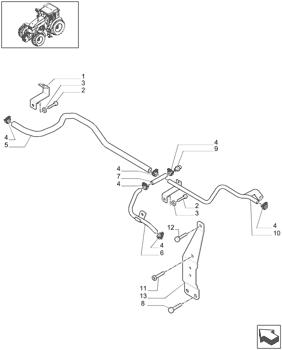 China 82029250 RADIATOR HOSE,15.25 mm ID x 725.00 mm for sale