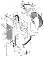 China 106518A1 RADIATOR Case parts 921B, 921 for sale