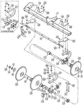 China 118888A1 HUB Case parts 6800, 690, MRX690 for sale