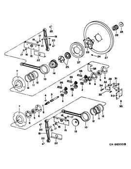 China 1303136C1 HUB Case parts 1666, 1680, 1682, 1688, 2144, 2166, 2188, 1420, 2344, 1470, 1440, 1460, 1670, 1480, 1620, 1482, 1640, 1644, 1660 for sale