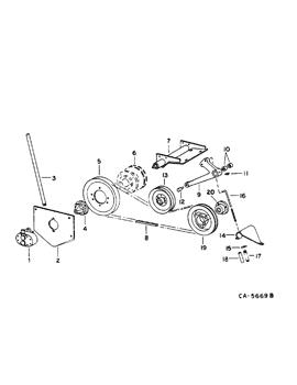 China 196482C1 HUB Case parts 1460 for sale