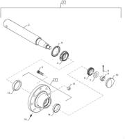 China 47407789 HUB Case parts TRUE-TANDEM 345, TRUE-TANDEM 335VT, TRUE-TANDEM 375, TRUE-TANDEM 335 BARRACUDA for sale