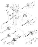 China 84222576 ROLLER SHAFT Case parts QUADTRAC 450, QUADTRAC 540, QUADTRAC 550, 7230, 9230, 8230, 7240, 9240, 8240, QUADTRAC 580, QUADTRAC 620, QUADTRAC 500, QUADTRAC 470, QUADTRAC 600 for sale