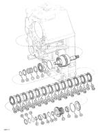 China 100189A1 ROLLER BEARING,50.8mm ID x 112.712mm OD x 30.162mm Case parts 921B, 921C, 921 for sale