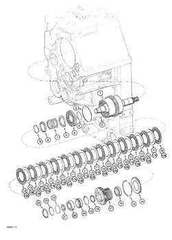 China 100189A1 ROLLER BEARING,50.8mm ID x 112.712mm OD x 30.162mm Case parts 921B, 921C, 921 for sale