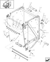 China 86502853 ROLLER Case parts RBX563, RB554, RB564, RBX552, RBX553, RBX561, RBX562 for sale