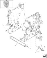 China 87554103 ROLLER ASSY. Case parts RB454, RB464, RBX453, RBX463 for sale