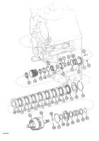 China 100172A1 ROLLER BEARING Case parts 1221F, 1021G, 921, 1121G, 921C, 921E, 1021F, 921B, 1221E, 1121F for sale
