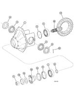 China 119222A1 ROLLER BEARING Case parts 821B, 821C for sale