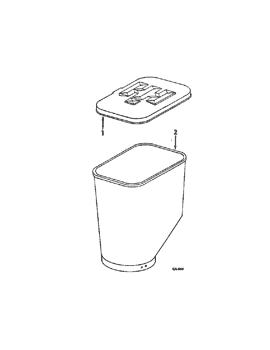 China 492749R1 COVER ASSY Case parts 400, 82-SERIES, 295, 87, 296, 96, 56-SERIES, 386 for sale