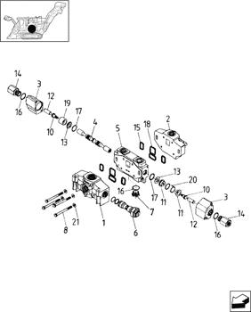 China 0000409744 COVER Case parts A4000 for sale