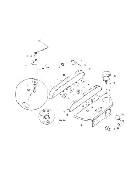 China 3070503R93 CABLE Case parts 2350, 444, 384, 364 for sale