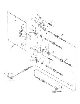 China 00139605 CABLE Case parts AUSTOFT for sale