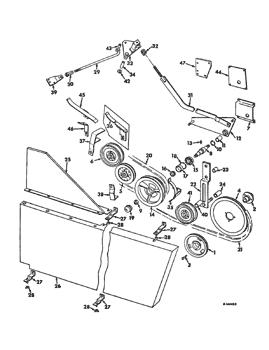 China 153302C1 BELT Case parts 315 for sale