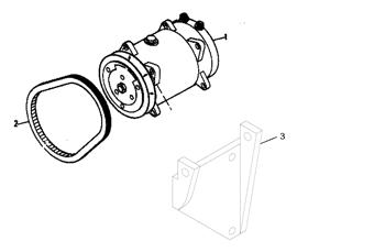 China 0000908590 BELT Case parts A7700, A7000 for sale