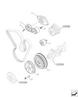 China 5801404997 BELT TENSIONER Case parts F4DFE613K B006 for sale
