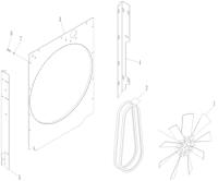 China 0000908544 BELT Case parts A7700, A7000 for sale