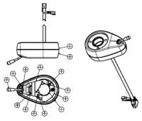 China 280529A1 SENSOR Case parts TITAN 3520, CX50, CX60, CX70, 4420, CX100, TITAN 4020, CX80, TITAN 3020, CX90, SPX3320, TITAN 4520 for sale