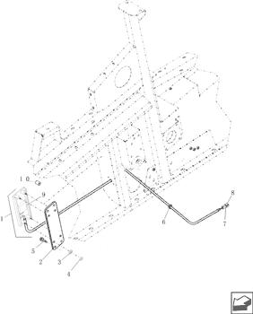 China 84000257 SENSOR Case parts 7230, 9230, 7120, 8230, 9010, AFX8010, 7010, 8010, 9120, 8120 for sale