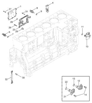 China 84274595 SENSOR Case parts MAGNUM 245, TITAN 3520, MAGNUM 275, MAGNUM 335, MX305, 4420, TITAN 4020, MX215, TITAN 3020, MAGNUM 215, 625, MX275, MX245, MAGNUM 305, TITAN 4520 for sale