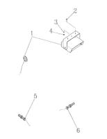 China 00198115 SENSOR Case parts 7700, 7000 for sale