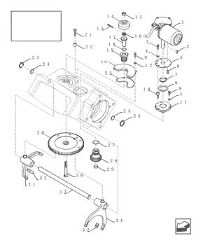 China 84457942 SENSOR Case parts 7230, 9230, 7120, 8230, 9010, 7010, 8010, 9120, 8120 for sale